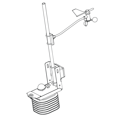 Weather Station Outdoor Sensor Array - Full Bloom Light Deprivation